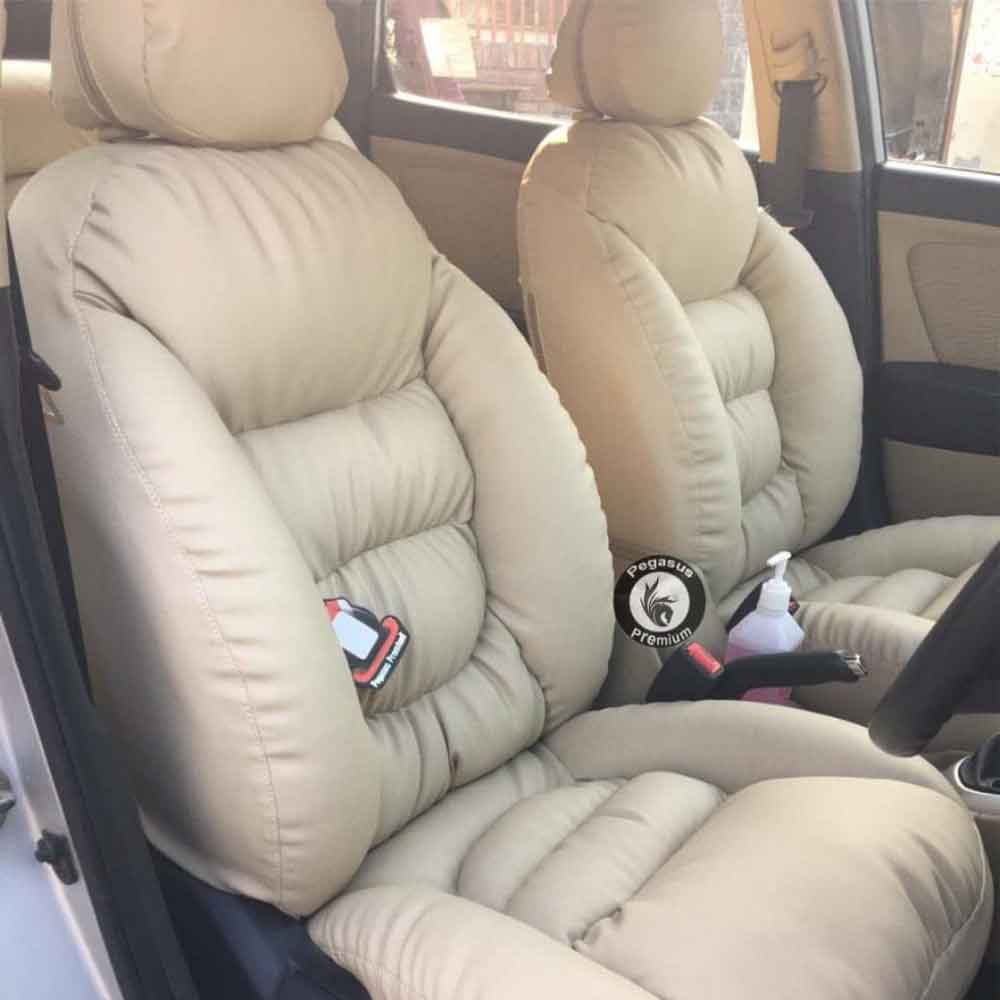 Ultra Comfort Seat Covers For All Cars in Beige. Pegasus Premium Car Shala