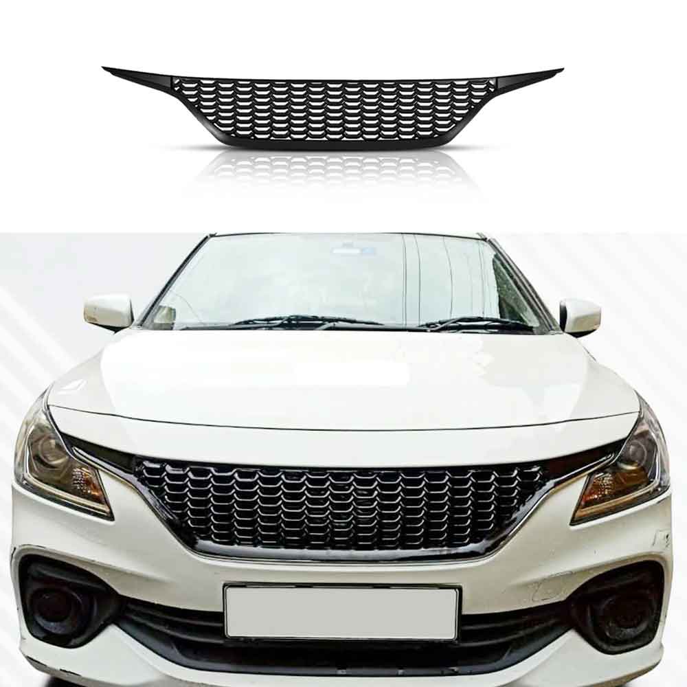 Baleno Front Grill Honeycomb Design – Car Shala