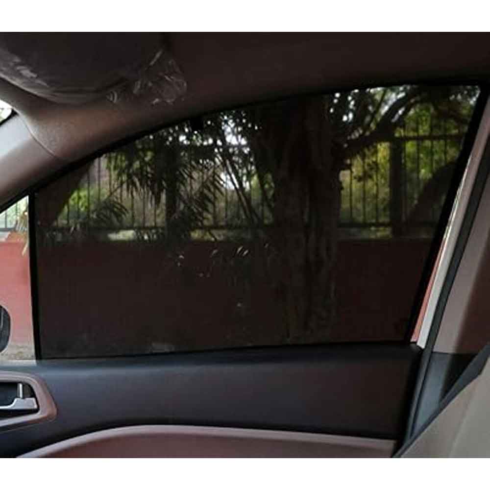 Car Window Fixed Sun Shades Custom Fit 4 Pcs. 5 Seater – Car Shala