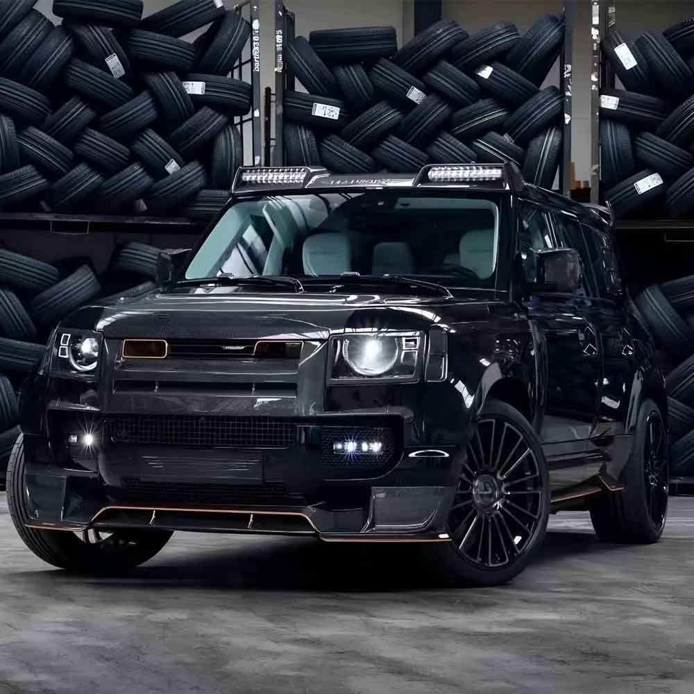 Defender Mansory Facelift Body kit Original Dry Carbon Material – Car Shala