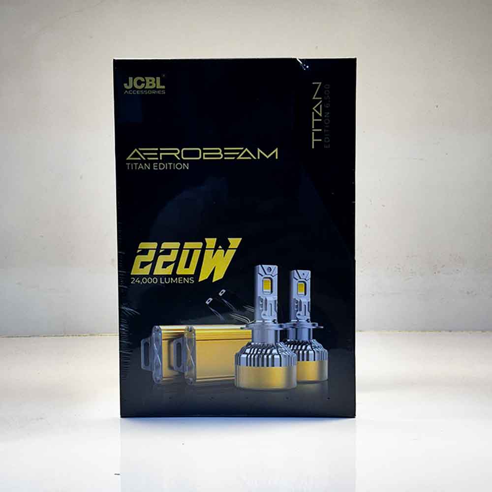 JCBL Car Led Headlight 220W 24000 Lumens 6000-6500 K Waterproof – Car Shala