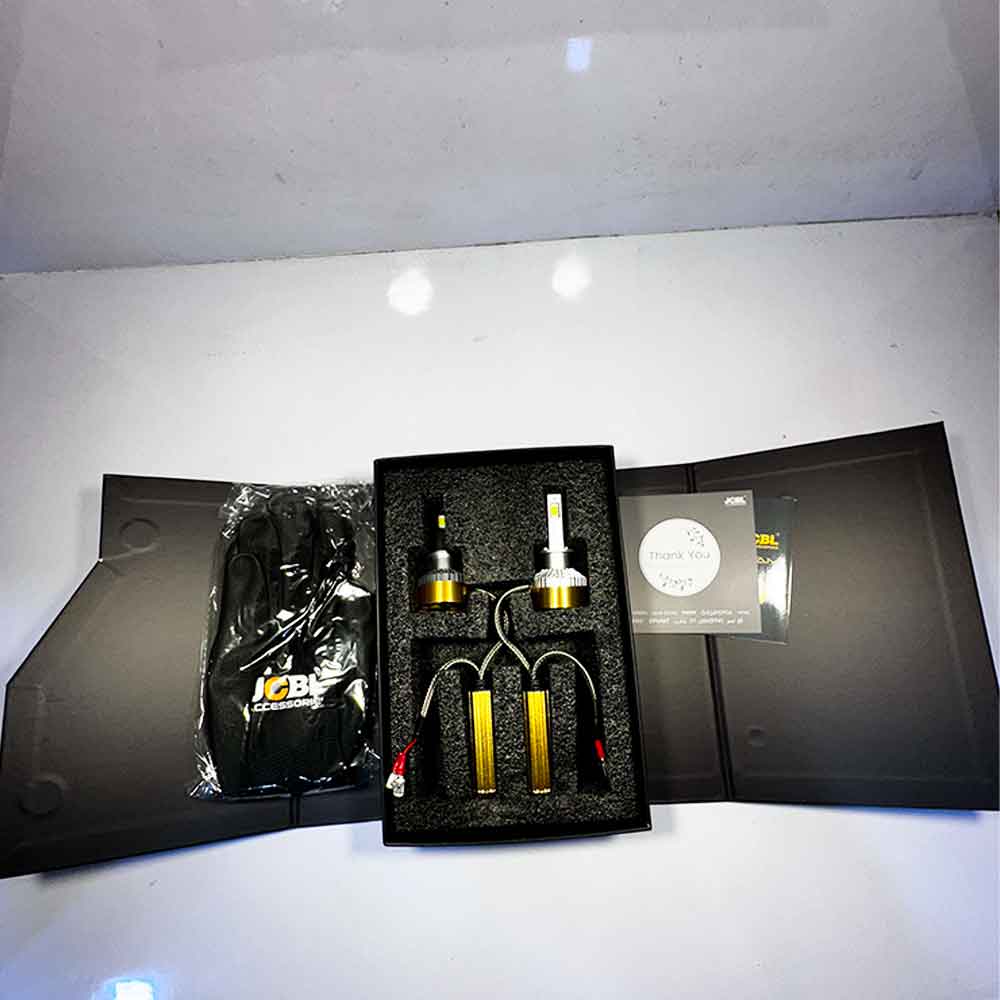 JCBL Car Led Headlight 220W 24000 Lumens 6000-6500 K Waterproof – Car Shala