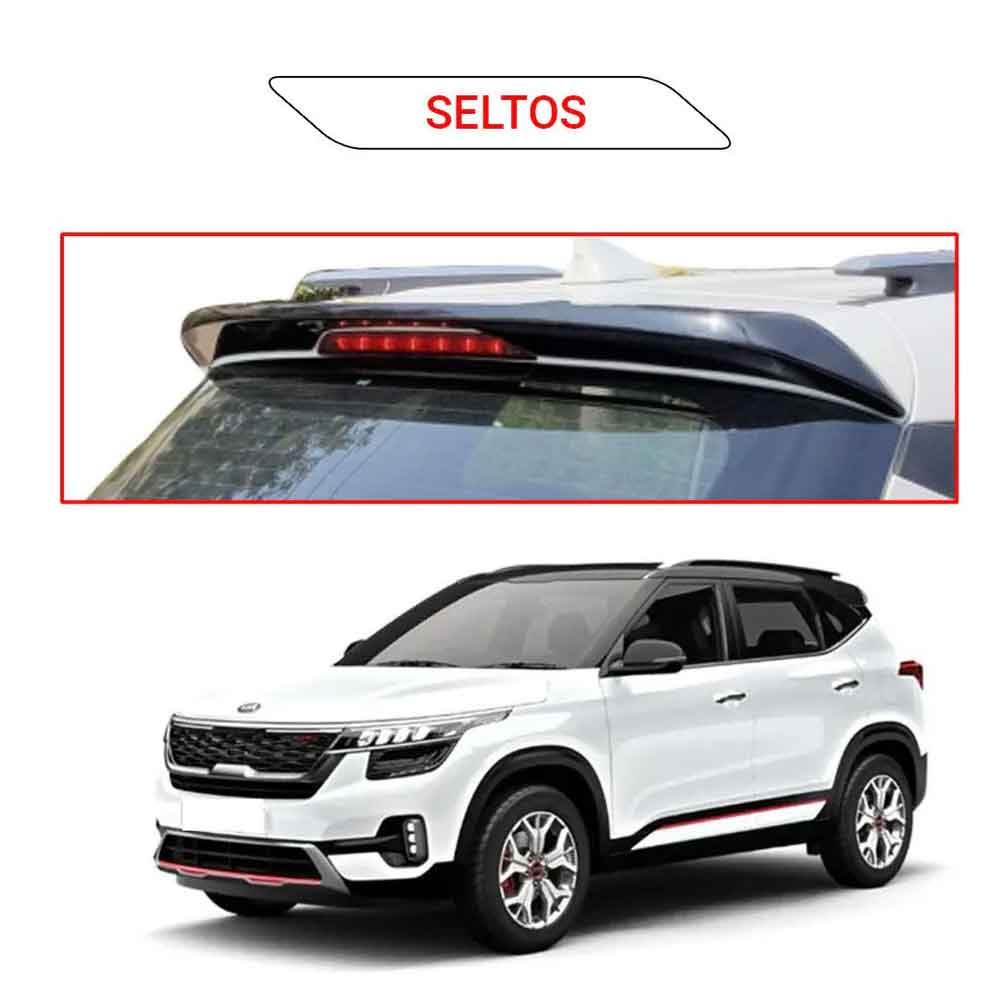 Kia Seltos Roof Spoiler – Car Shala