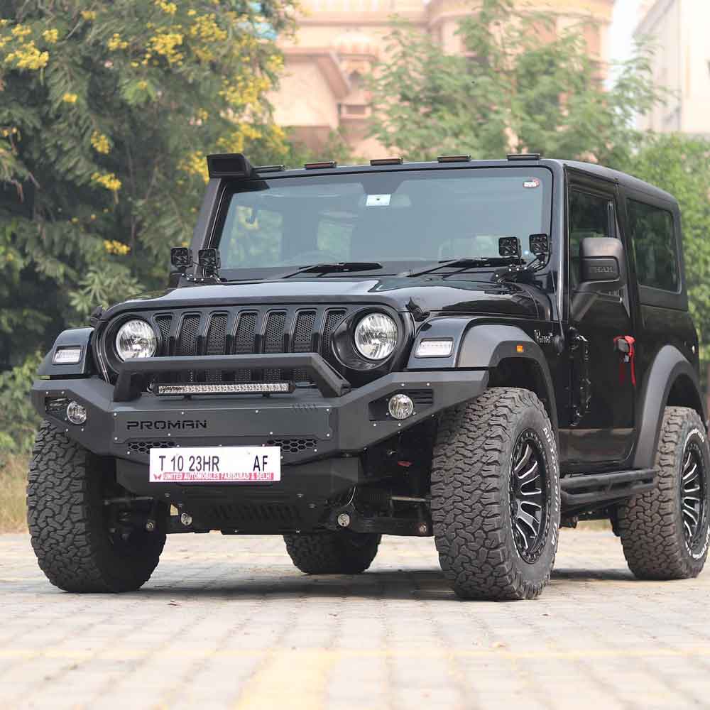 Thar Proman Mark I Metal Bumper – Car Shala